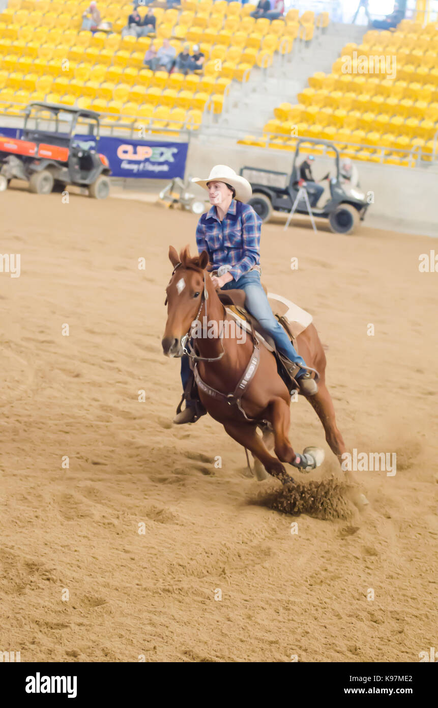 Horse Sports, Ladies National Finals Barrel Race at the Australian ...