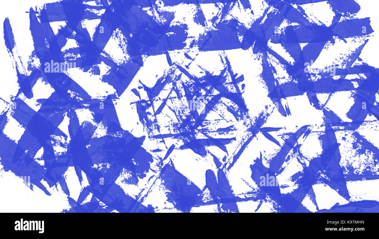 Painting with blue paint hi-res stock photography and images - Alamy