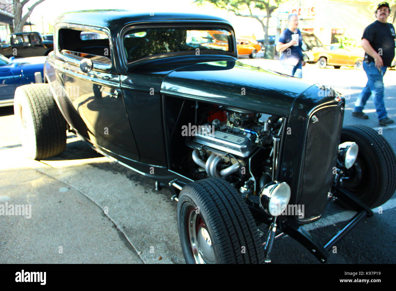 Vintage Car Show Stock Photo - Alamy