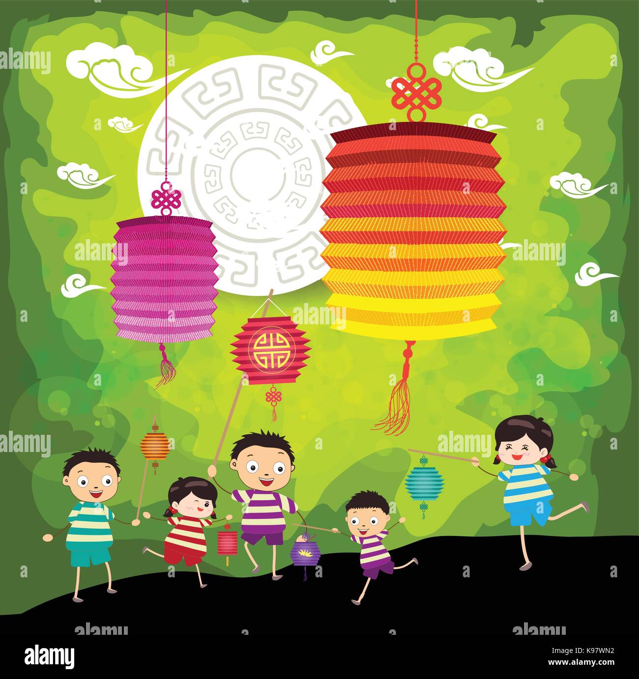 Fall Festival Kids Clipart