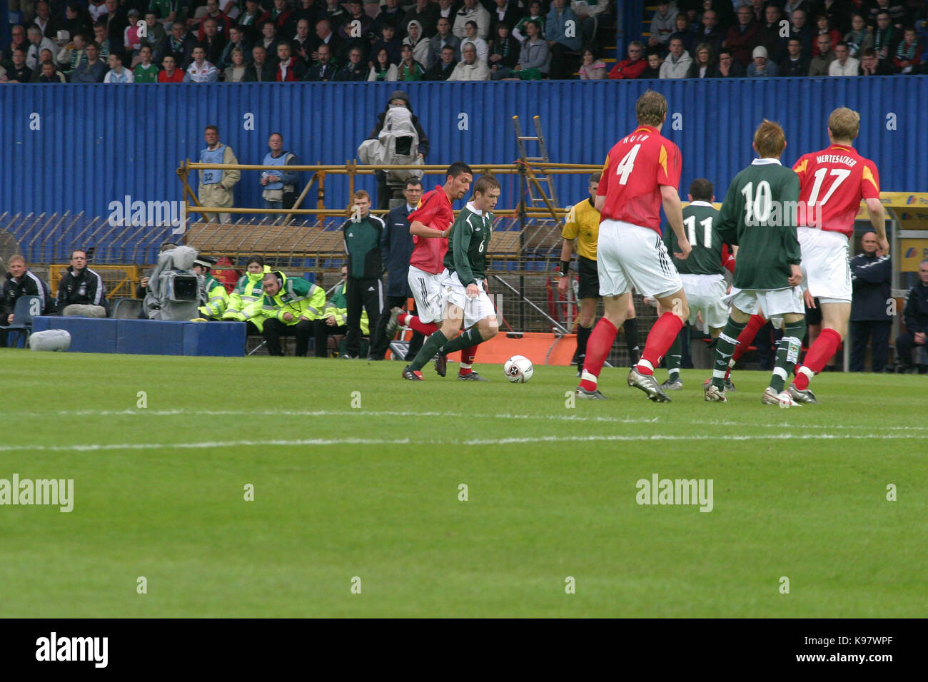 Football northern ireland v germany 2005 hi-res stock photography and ...