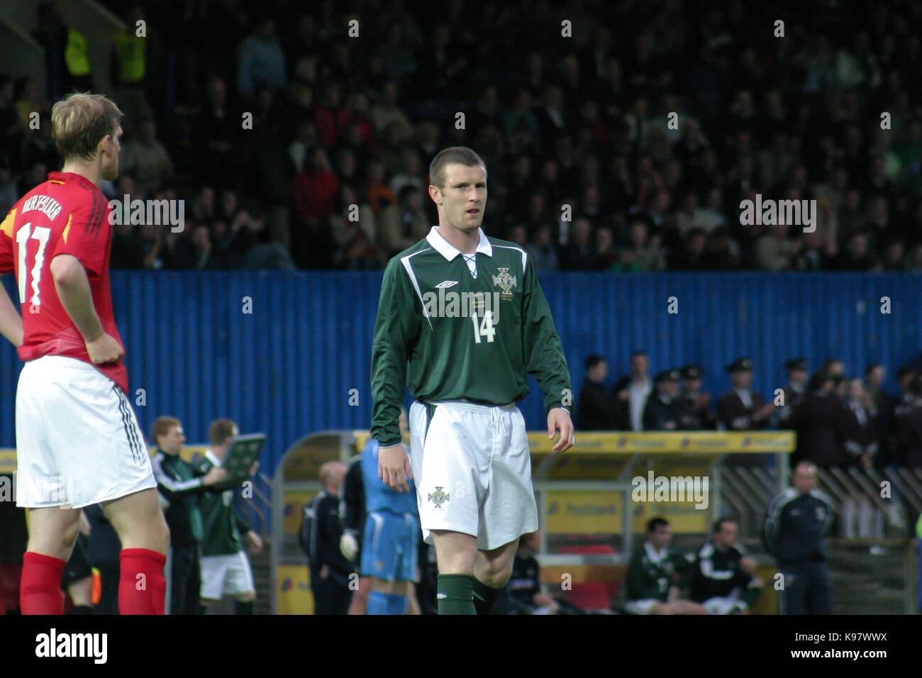 Northern Ireland v Germany at Windsor Park, Belfast on 04 June 2005 ...
