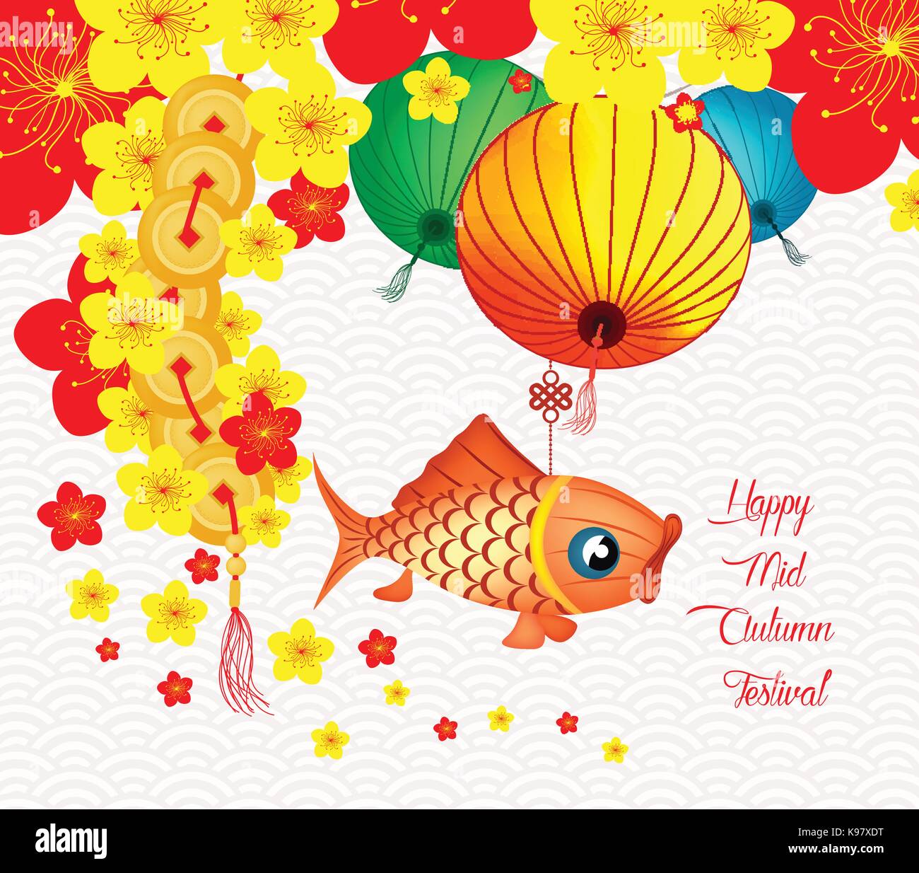 Chinese latern mid autumn festival. Oriental Chinese Background Stock ...