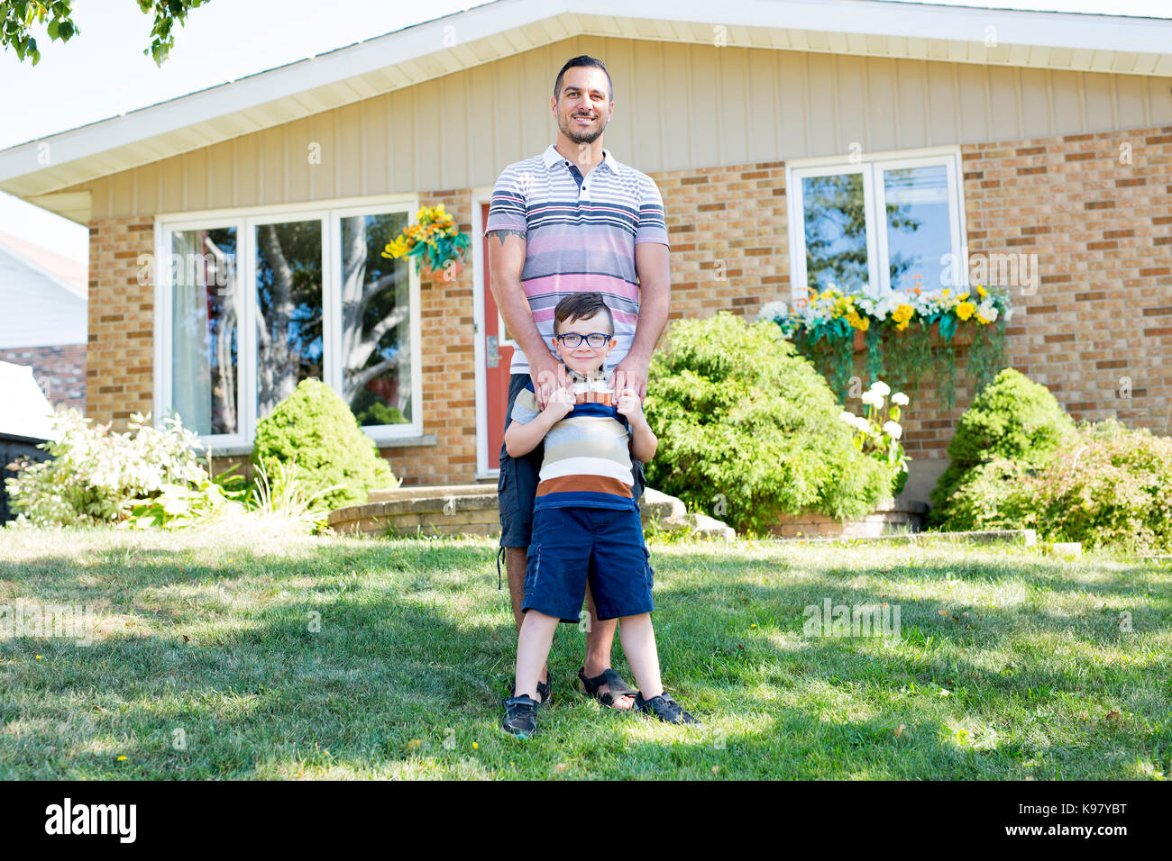 Two person family hi-res stock photography and images - Alamy