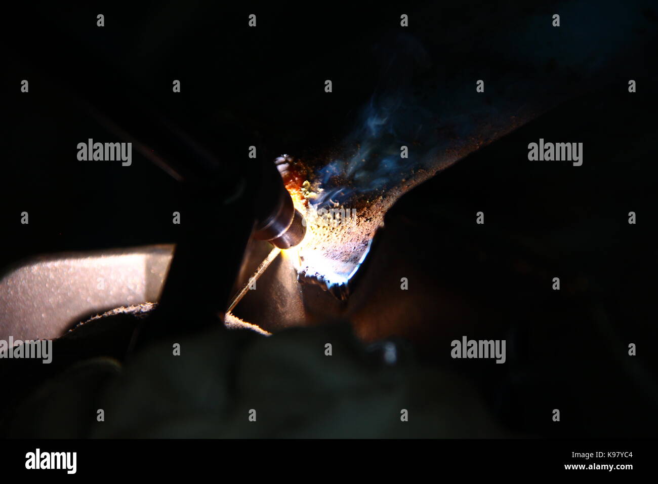 Beautiful welding shots Stock Photo - Alamy