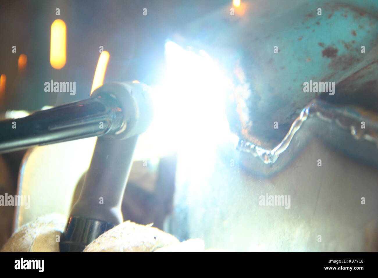 Beautiful welding shots Stock Photo - Alamy
