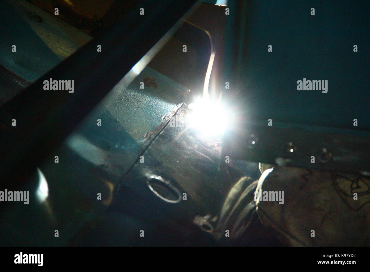 Beautiful welding shots Stock Photo - Alamy