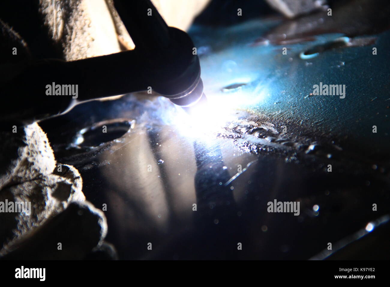 Beautiful welding shots Stock Photo - Alamy