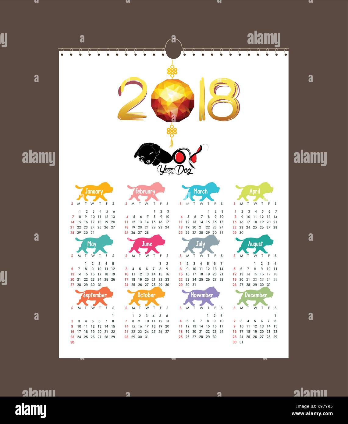 Chinese zodiac calendar 2018 60 photos - Astrologytoyou.com