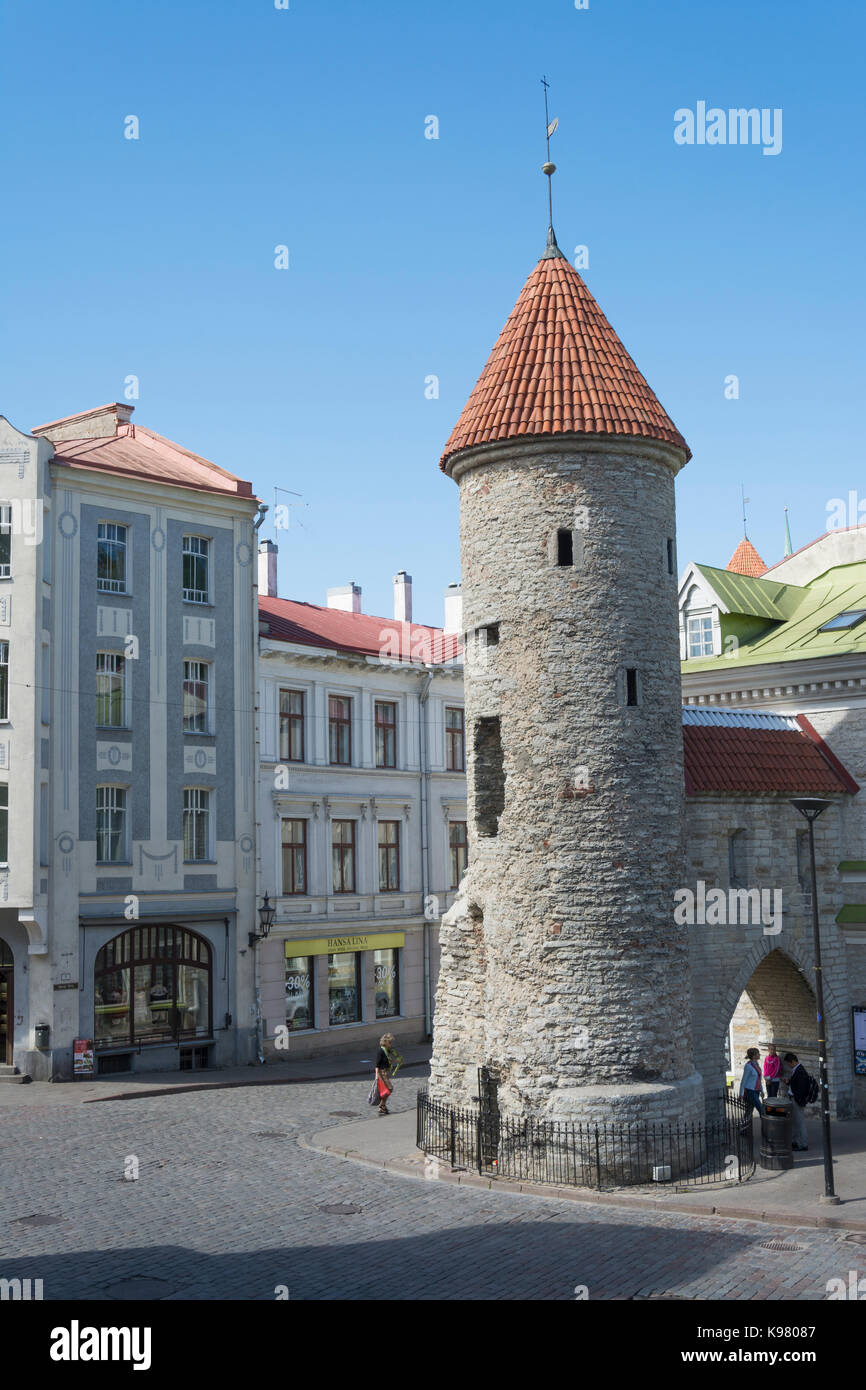 Viru gate towers hi-res stock photography and images - Alamy