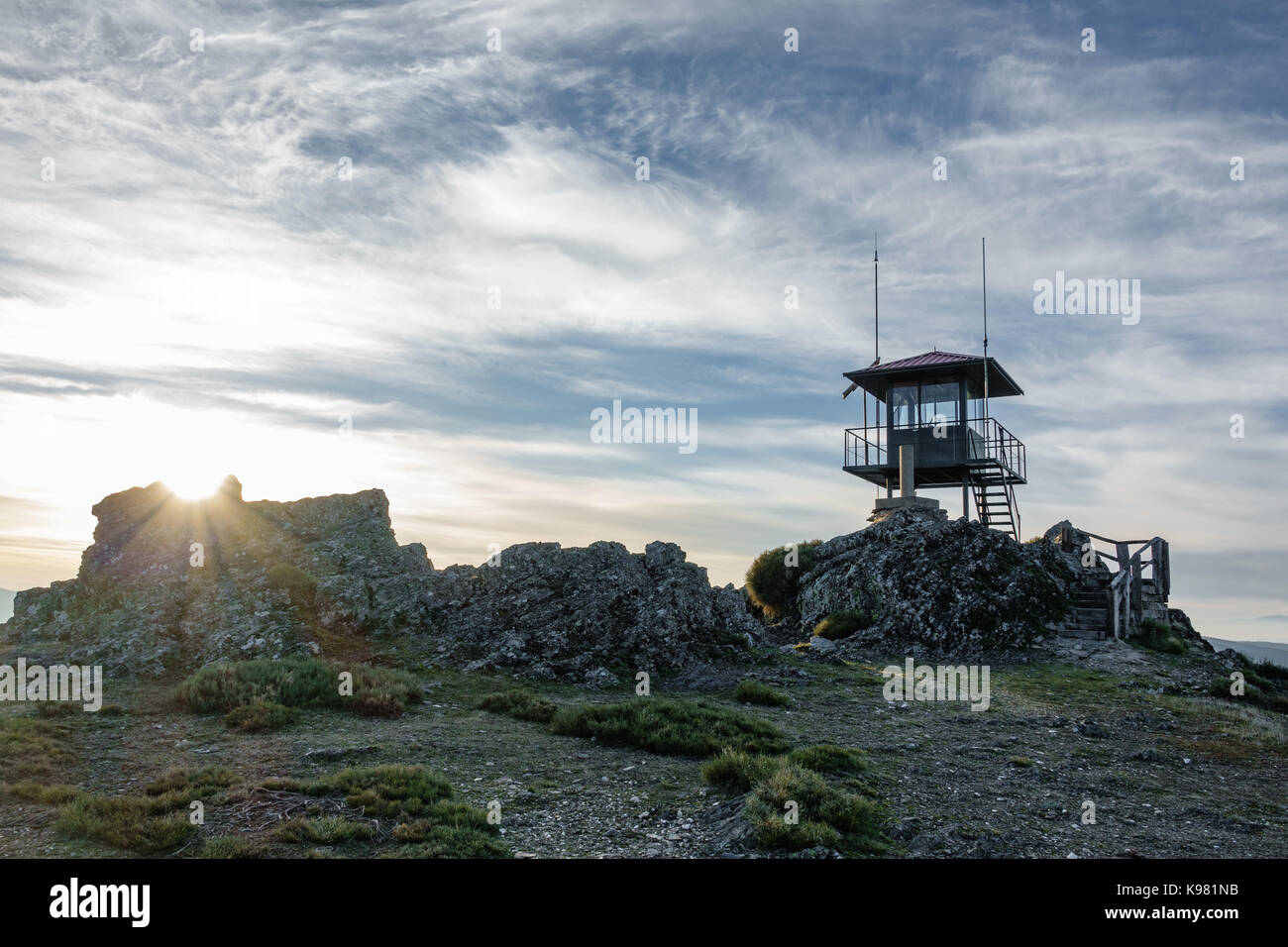 Fire watching tower hi-res stock photography and images - Alamy