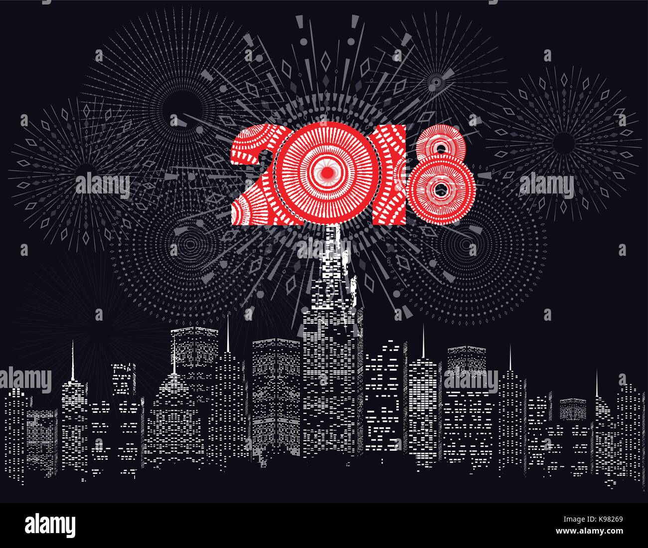 Deep snow 2018 Stock Vector Images - Alamy