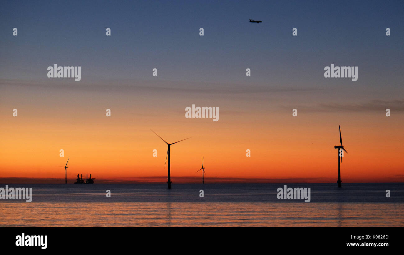 The Vole Au Vent platform which has been erecting a new windfarm for ...