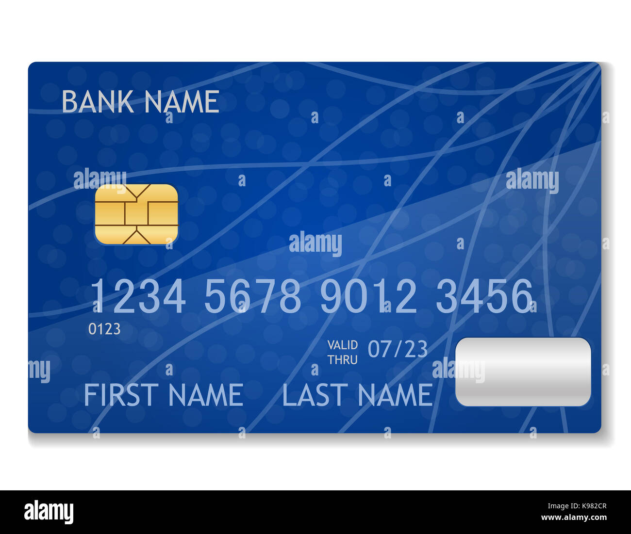 bank card stock vector illustration isolated on white background Stock ...