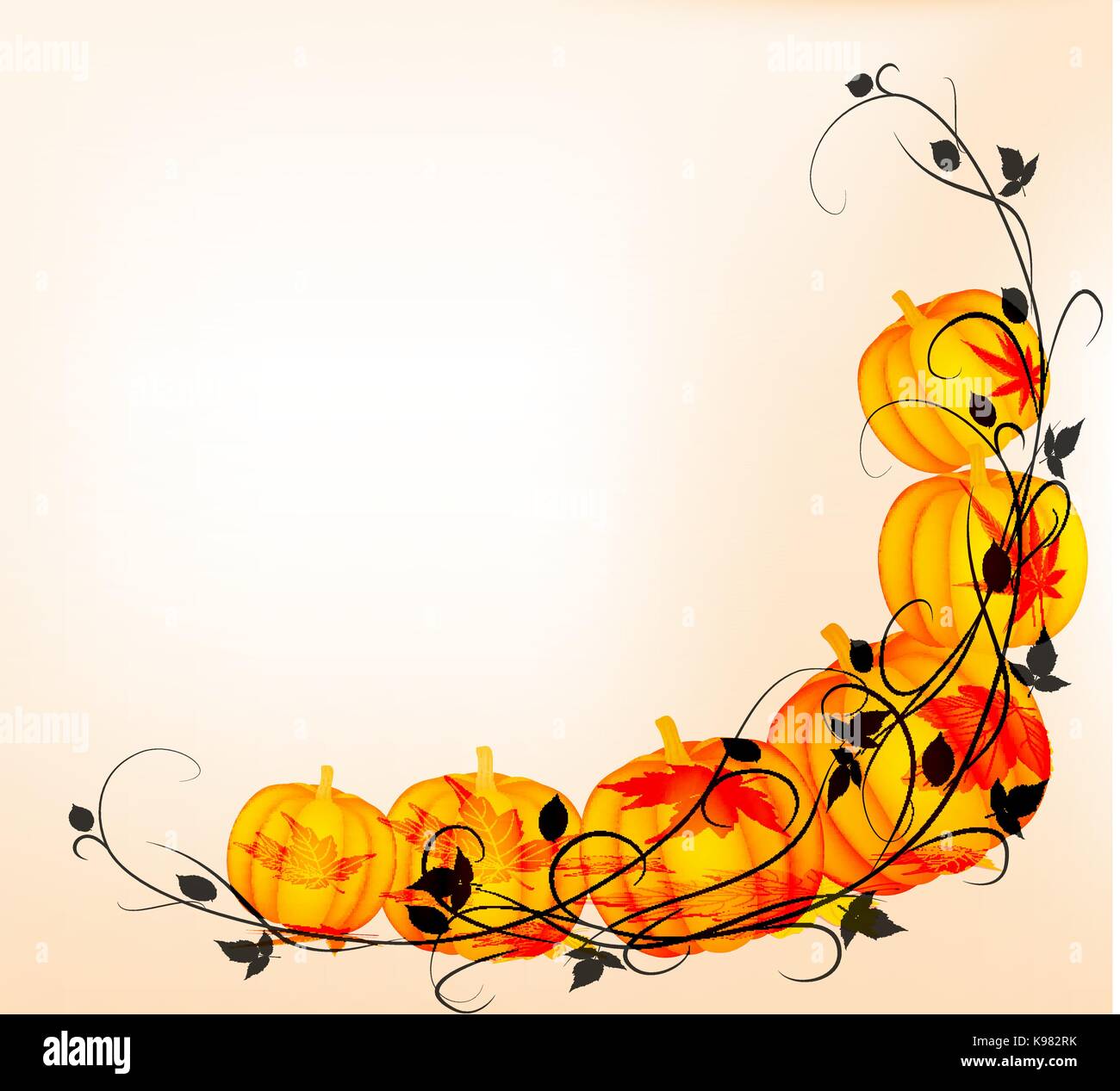 Autumn grape liana red Stock Vector Images - Alamy