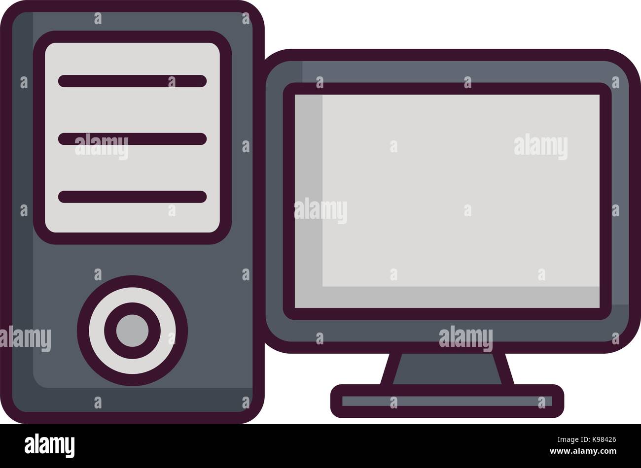 computer icon image Stock Vector Image & Art - Alamy