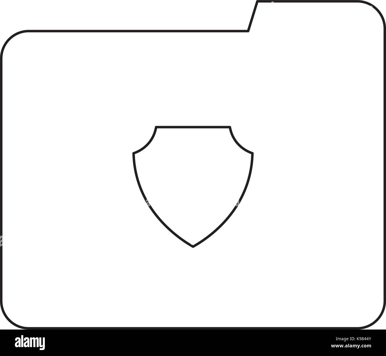 document folder icon Stock Vector Image & Art - Alamy