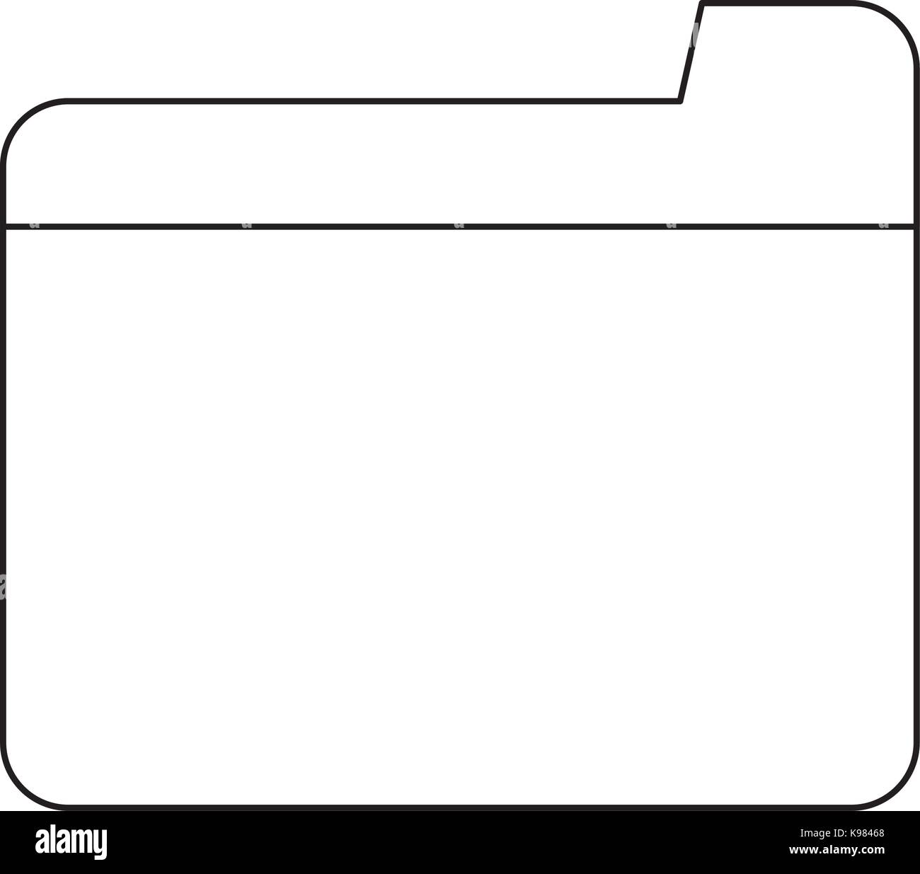 document folder icon Stock Vector Image & Art - Alamy