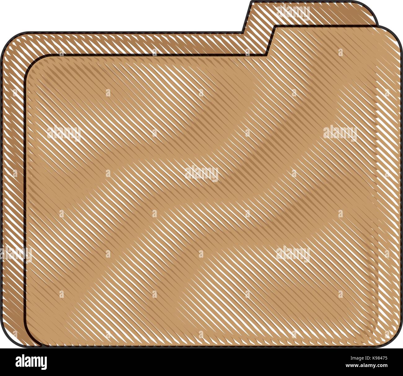 document folder icon Stock Vector Image & Art - Alamy