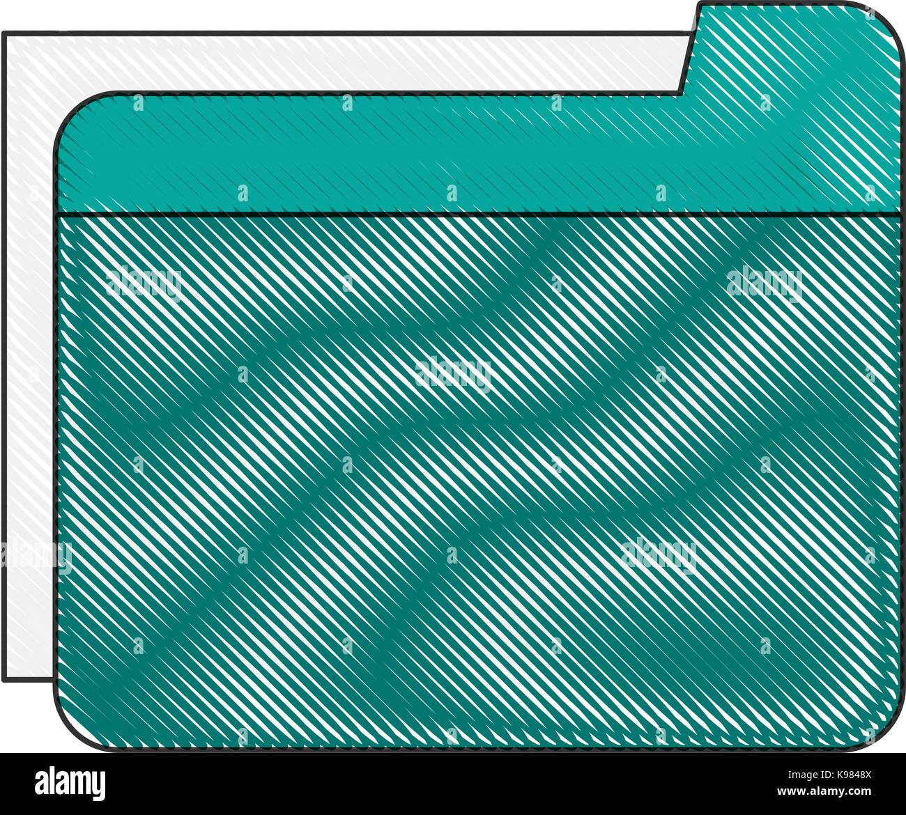 document folder icon Stock Vector Image & Art - Alamy