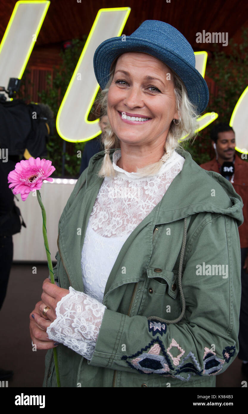 TINA AHLIN Swedish singer and song writer 2017 Stock Photo - Alamy