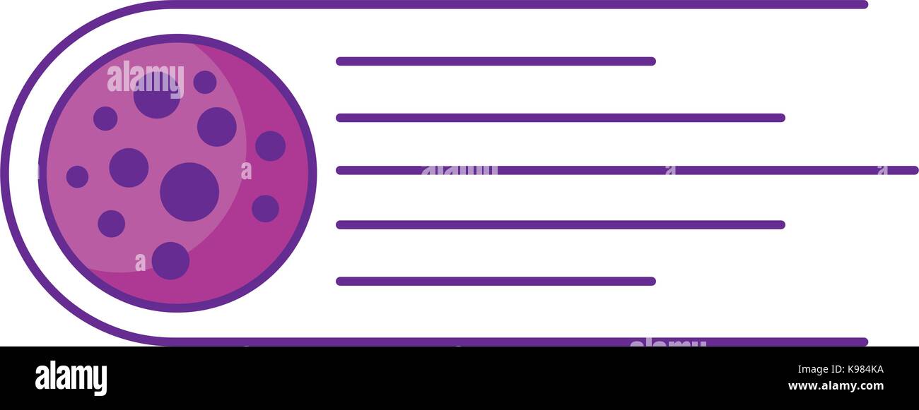 asteroid rock falling science meteorite nature Stock Vector Image & Art ...