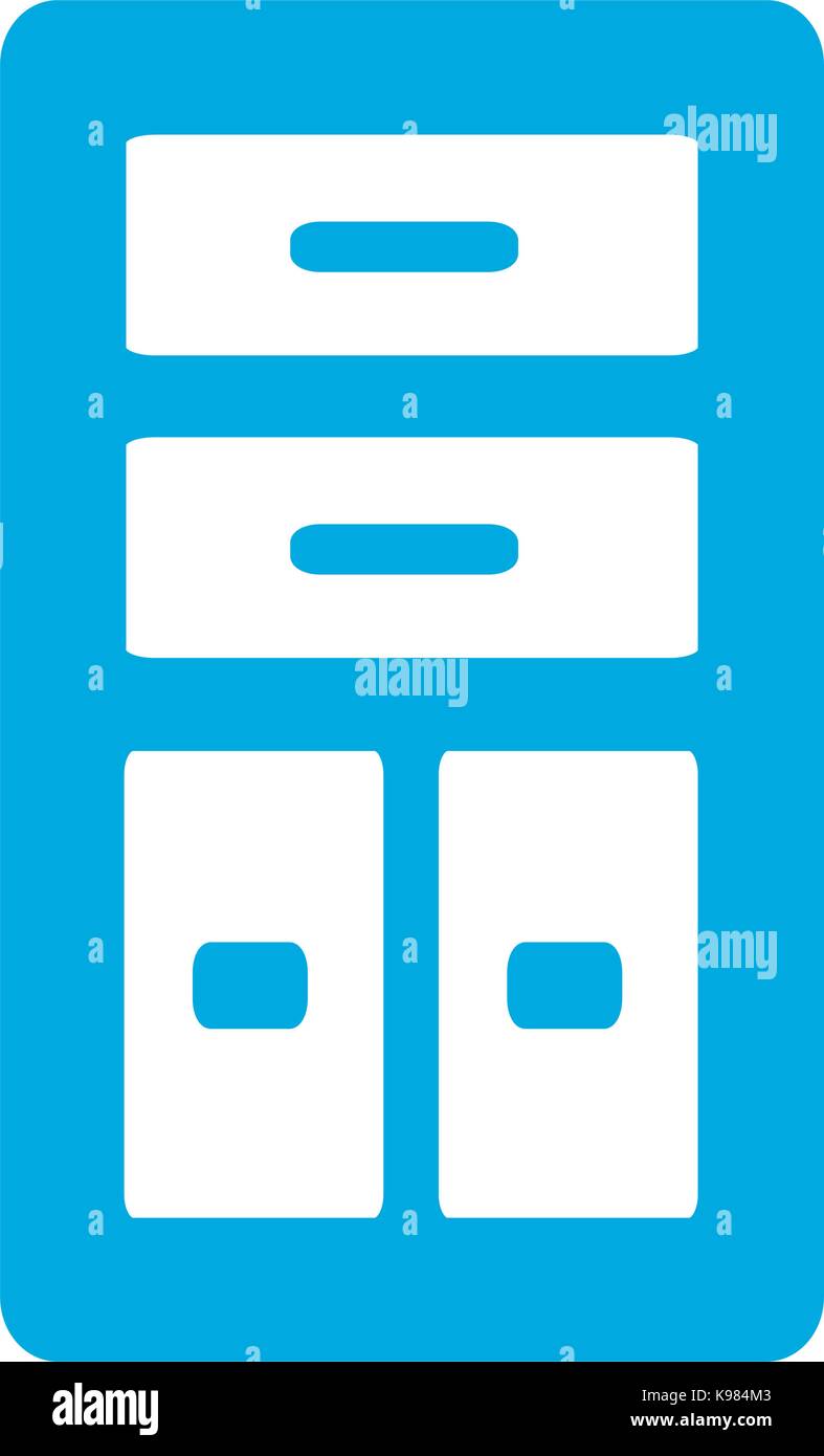 office drawers icon Stock Vector Image & Art - Alamy