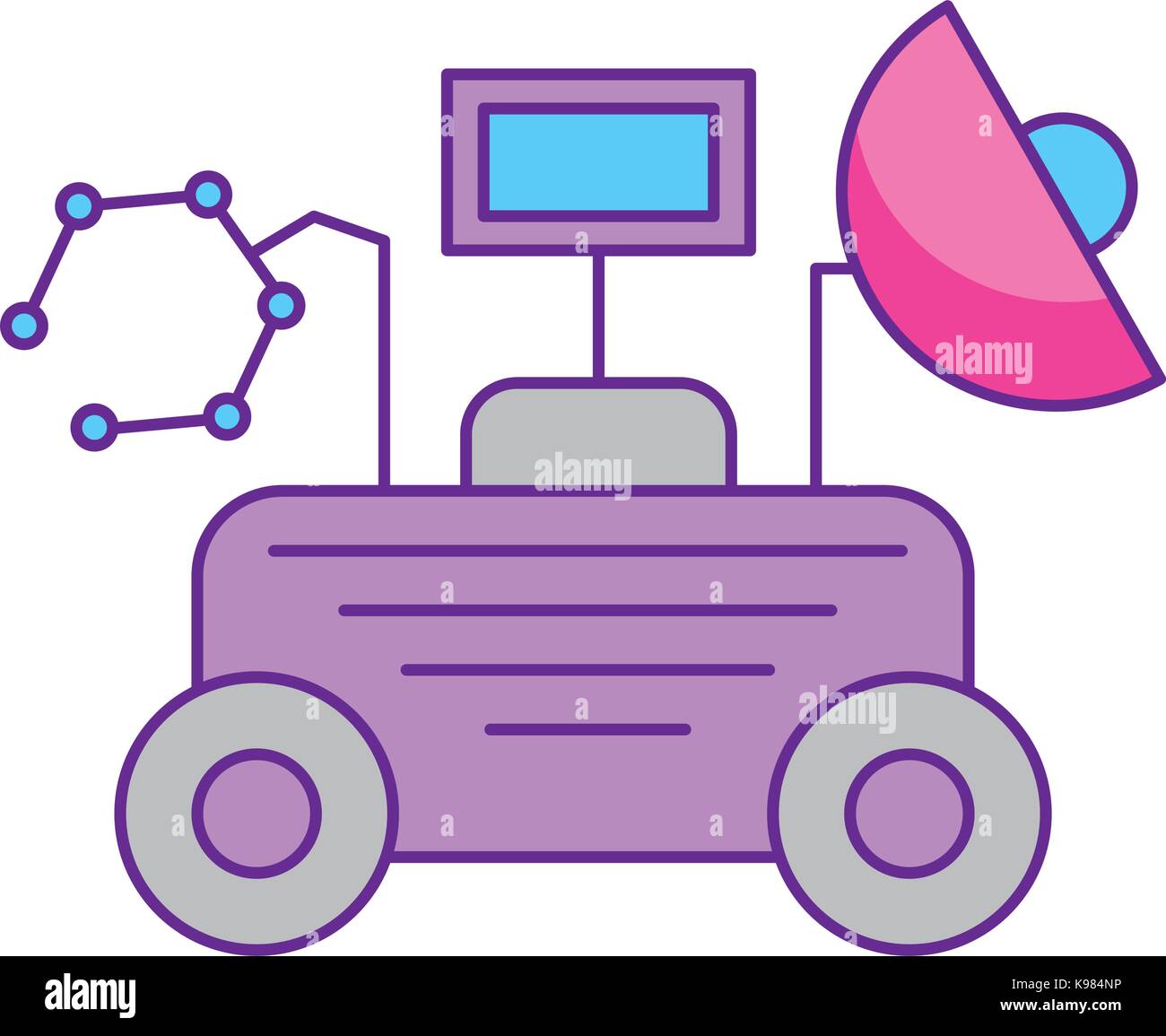 Lunar rover nasa Stock Vector Images - Alamy