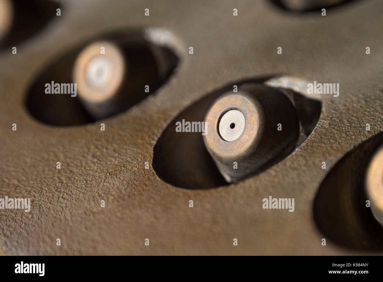 Close-up of machine part Stock Photo - Alamy