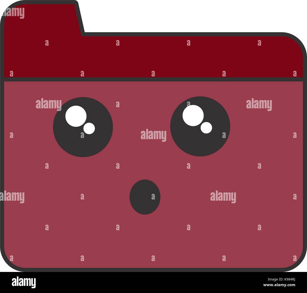 document folder icon Stock Vector Image & Art - Alamy