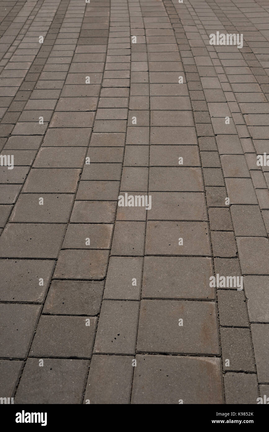 Close up of patterned pavement background Stock Photo - Alamy