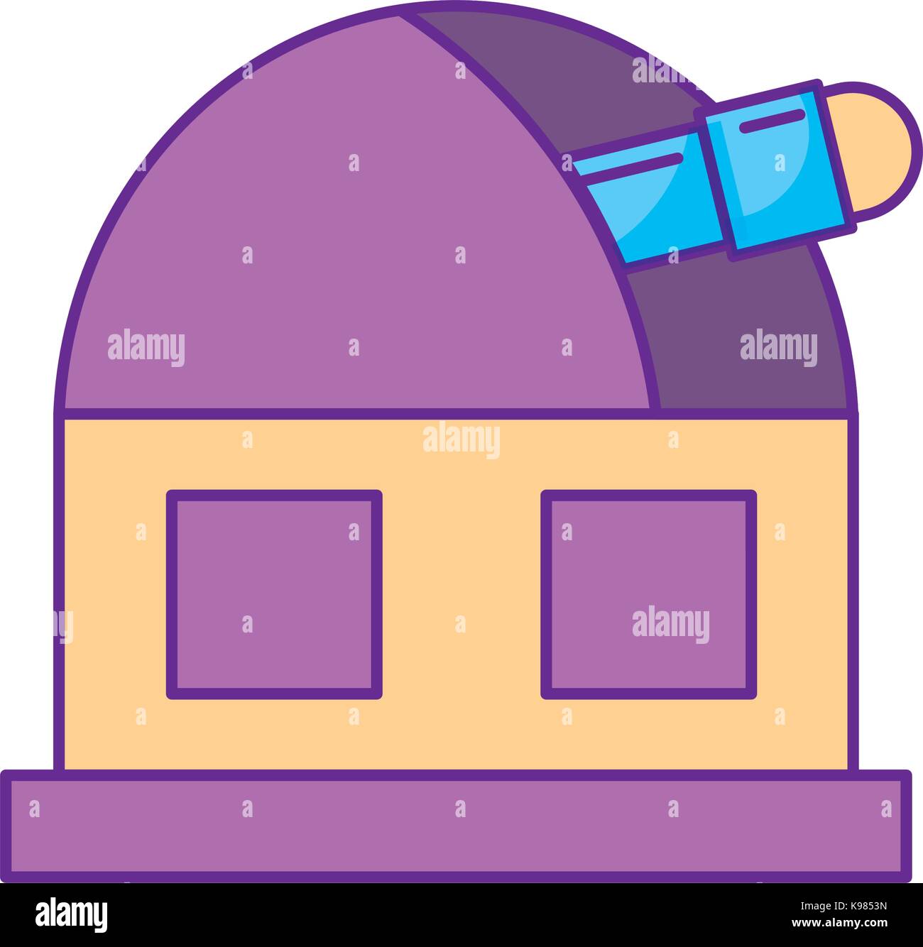 astronomy science building modern observatory telescope tower Stock ...
