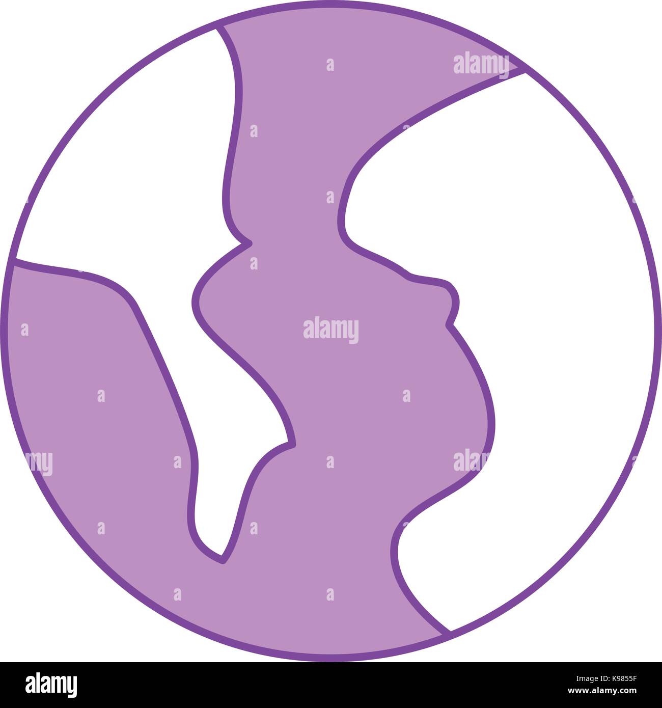 planet earth world system solar icon Stock Vector Image & Art - Alamy