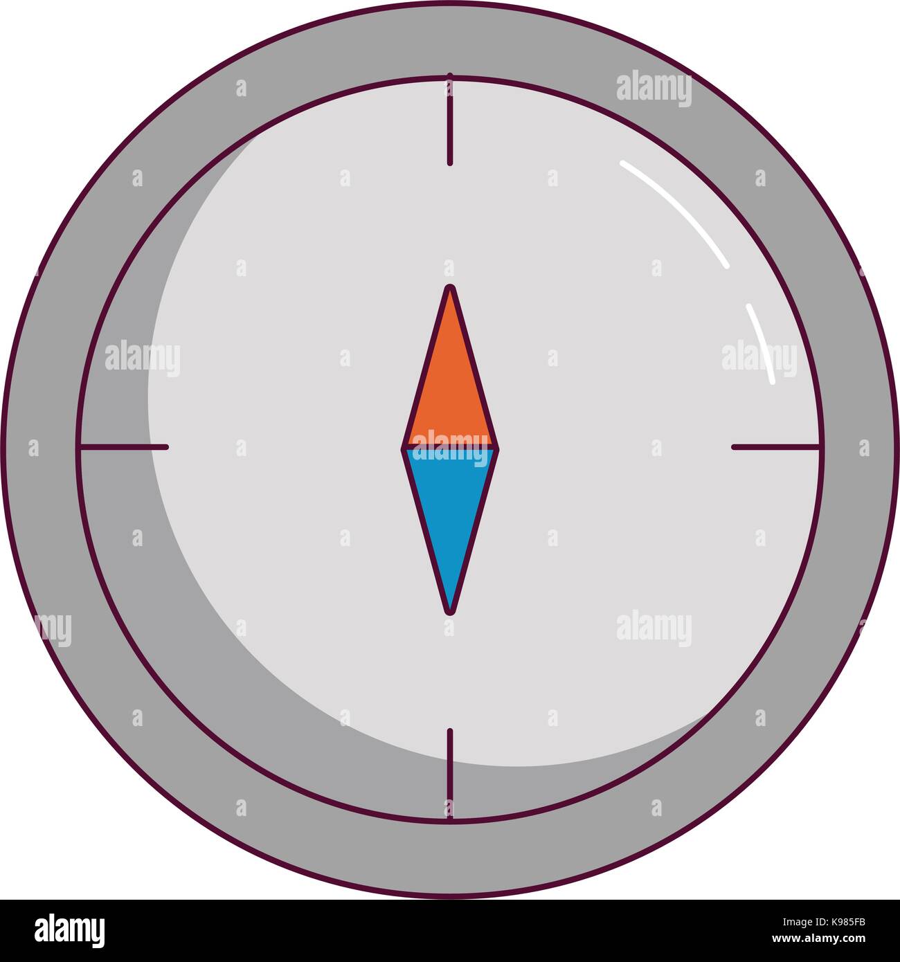 compass icon image Stock Vector Image & Art - Alamy