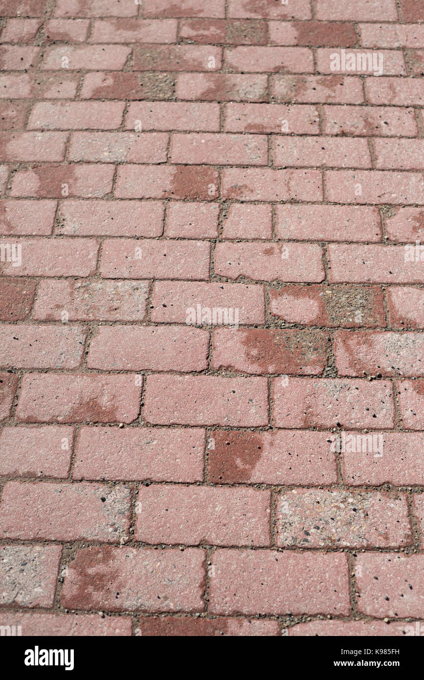 Close up of patterned pavement background Stock Photo - Alamy