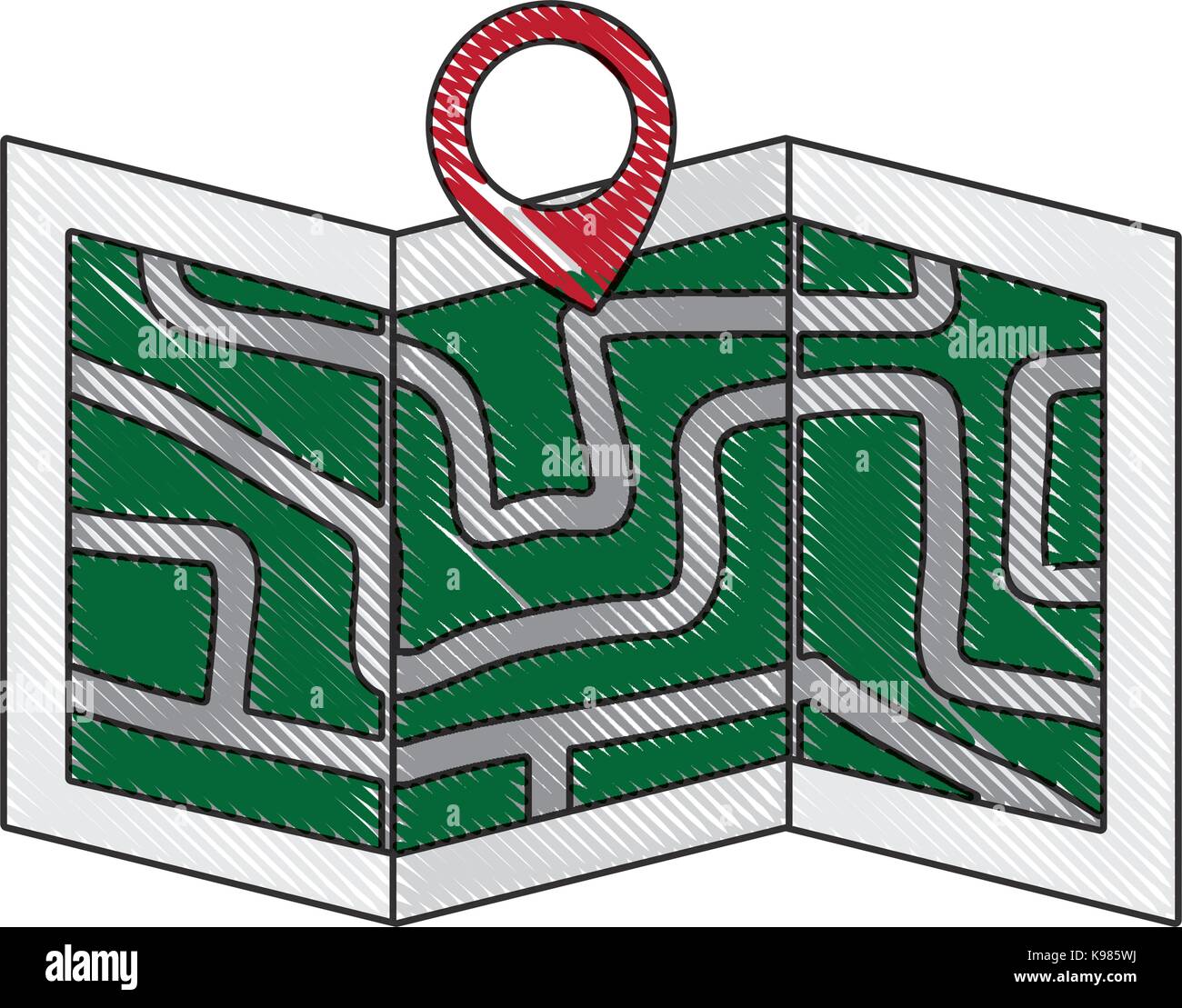 city map icon Stock Vector Image & Art - Alamy