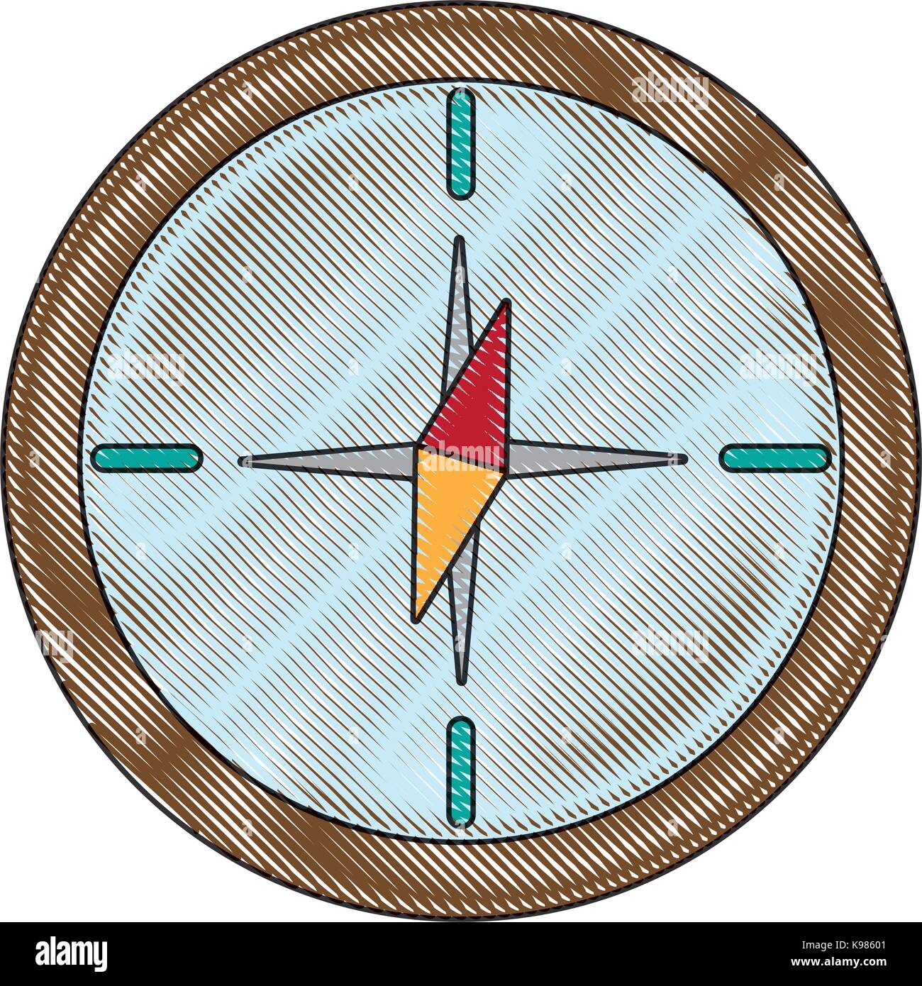 compass icon image Stock Vector Image & Art - Alamy