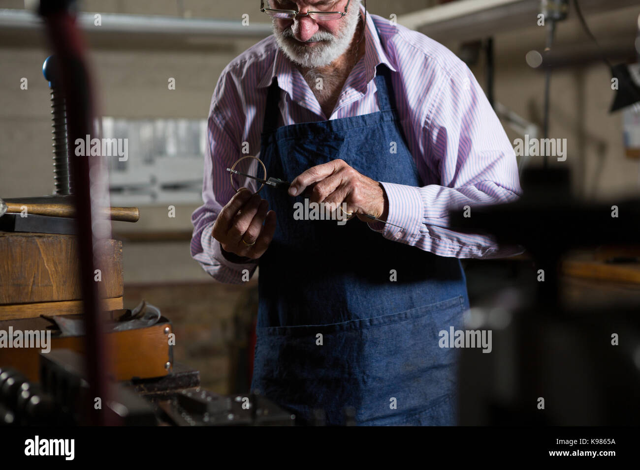 Bangle factory hi-res stock photography and images - Alamy