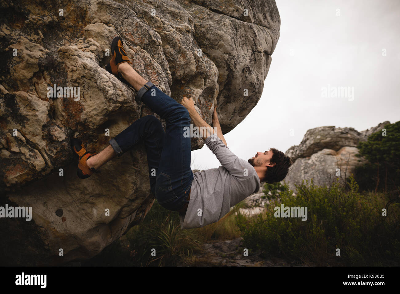 Climbing A Mountain Stock Photos & Climbing A Mountain Stock Images - Alamy