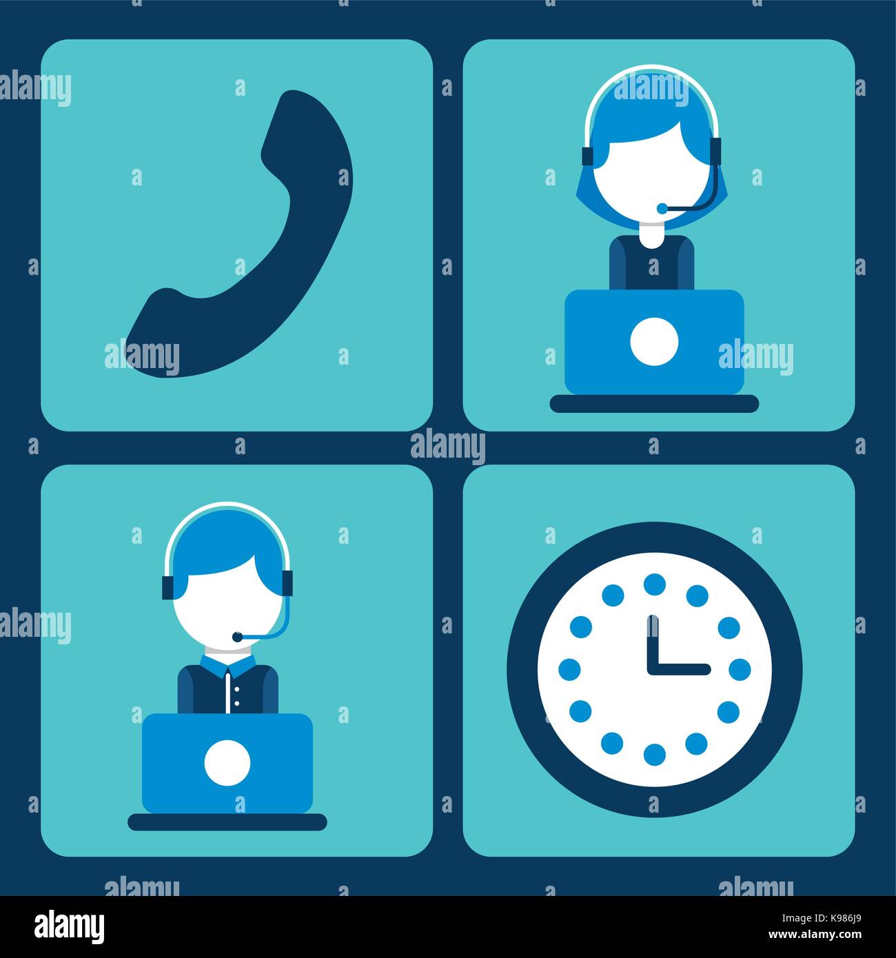 Telephone instrument Stock Vector Images - Alamy