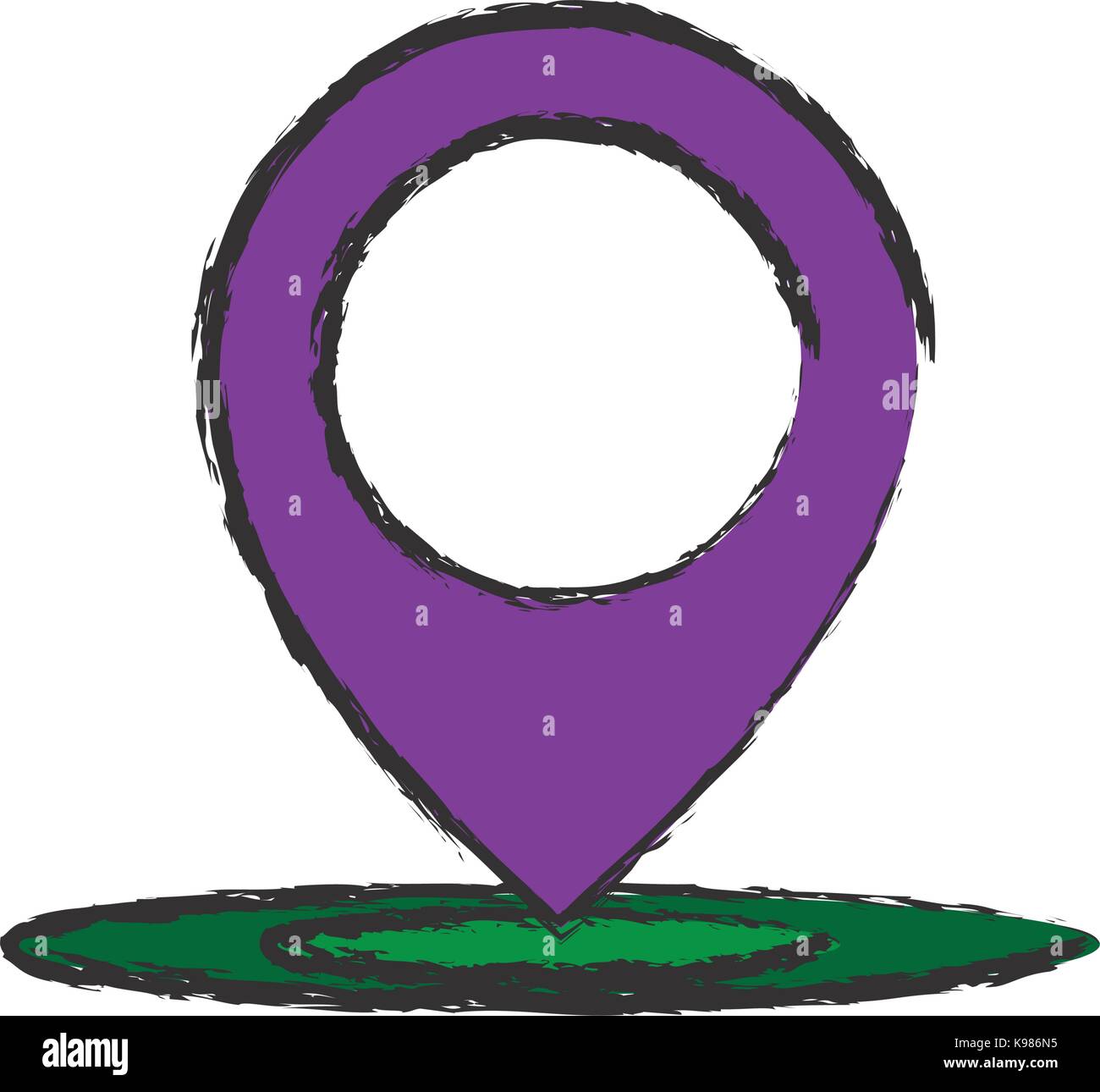 location pin icon Stock Vector Image & Art - Alamy