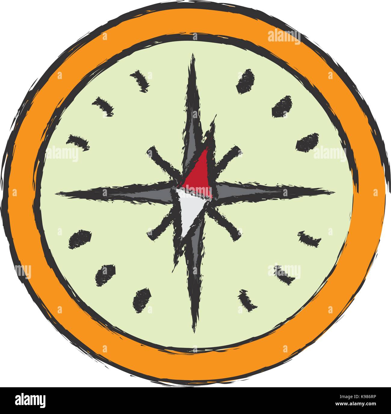 compass icon image Stock Vector Image & Art - Alamy