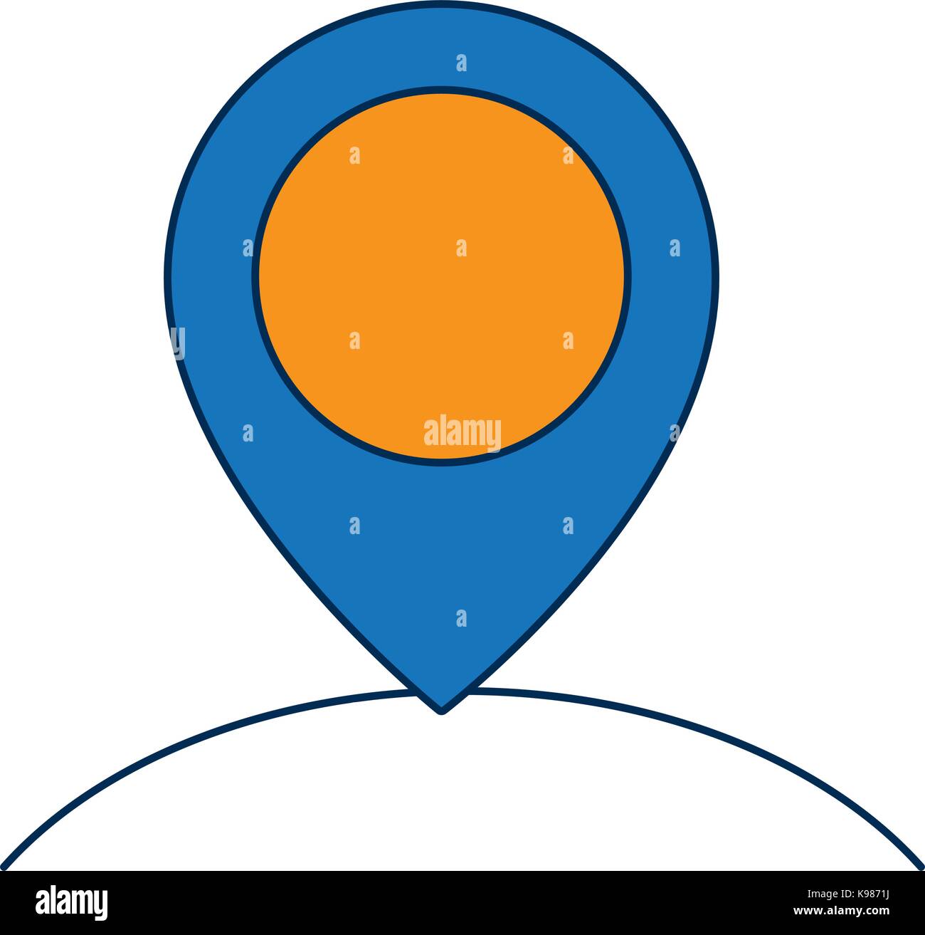 location pin icon Stock Vector Image & Art - Alamy