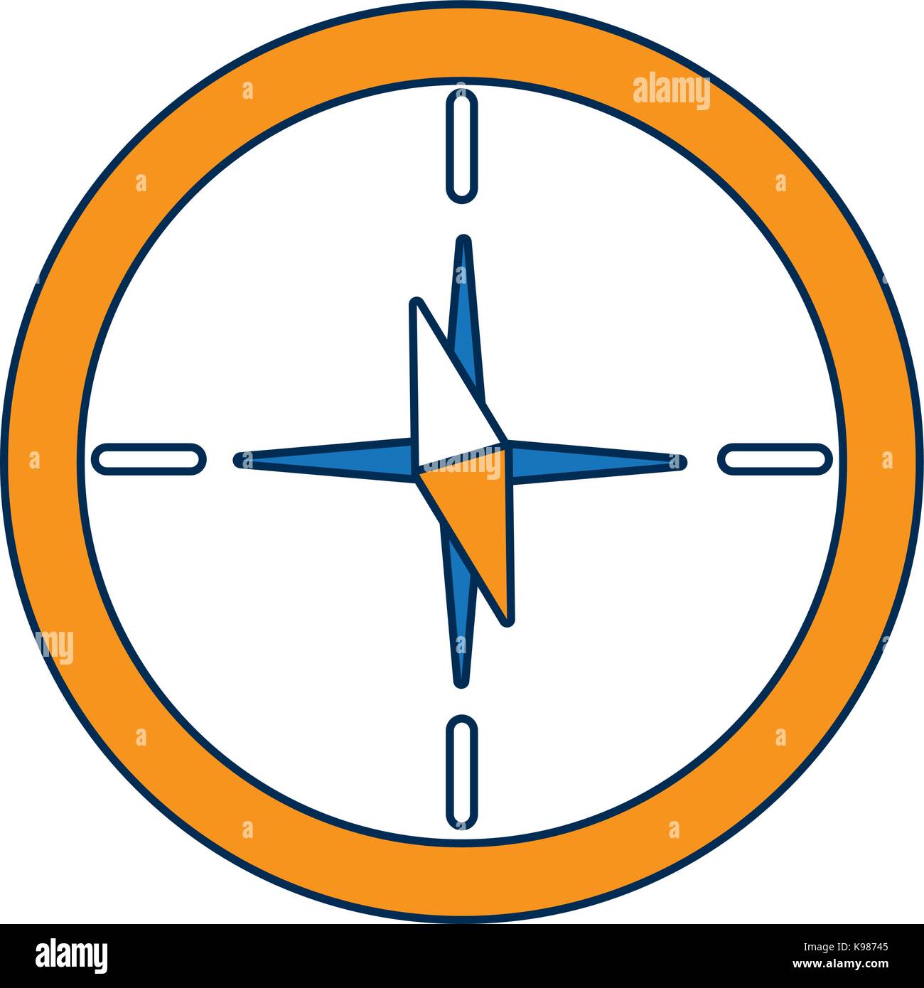 compass icon image Stock Vector Image & Art - Alamy