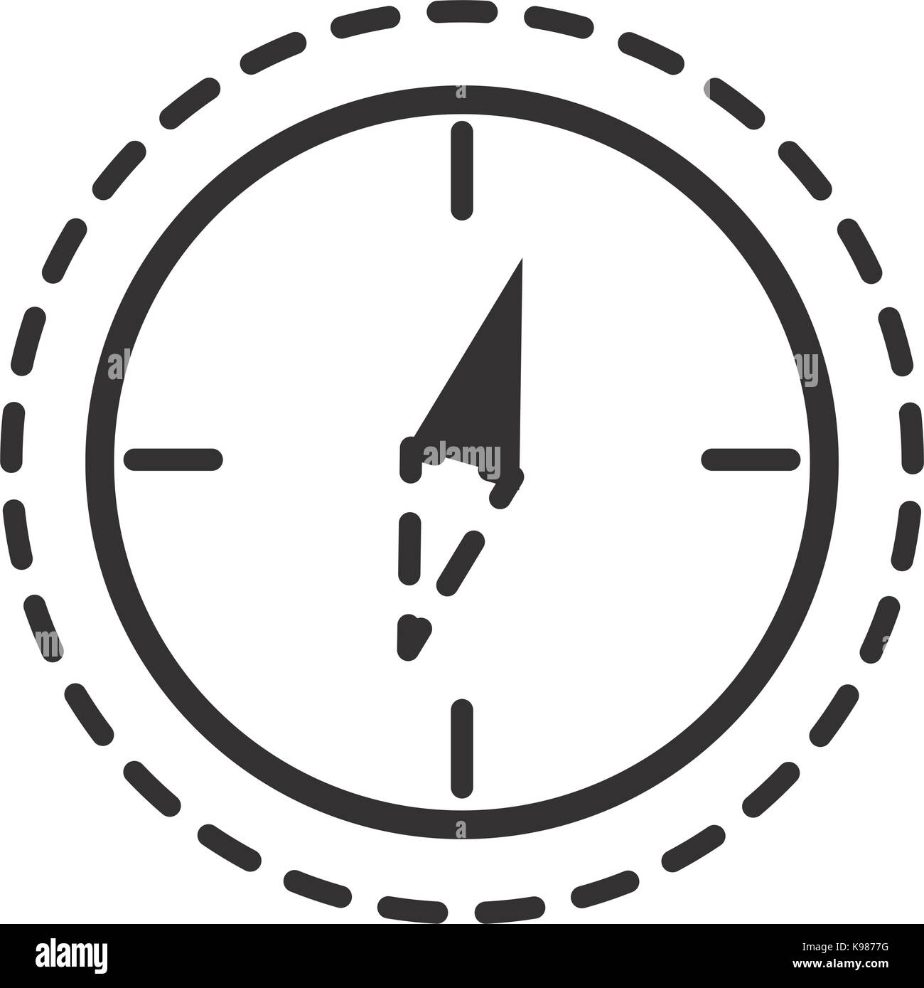 compass icon image Stock Vector Image & Art - Alamy