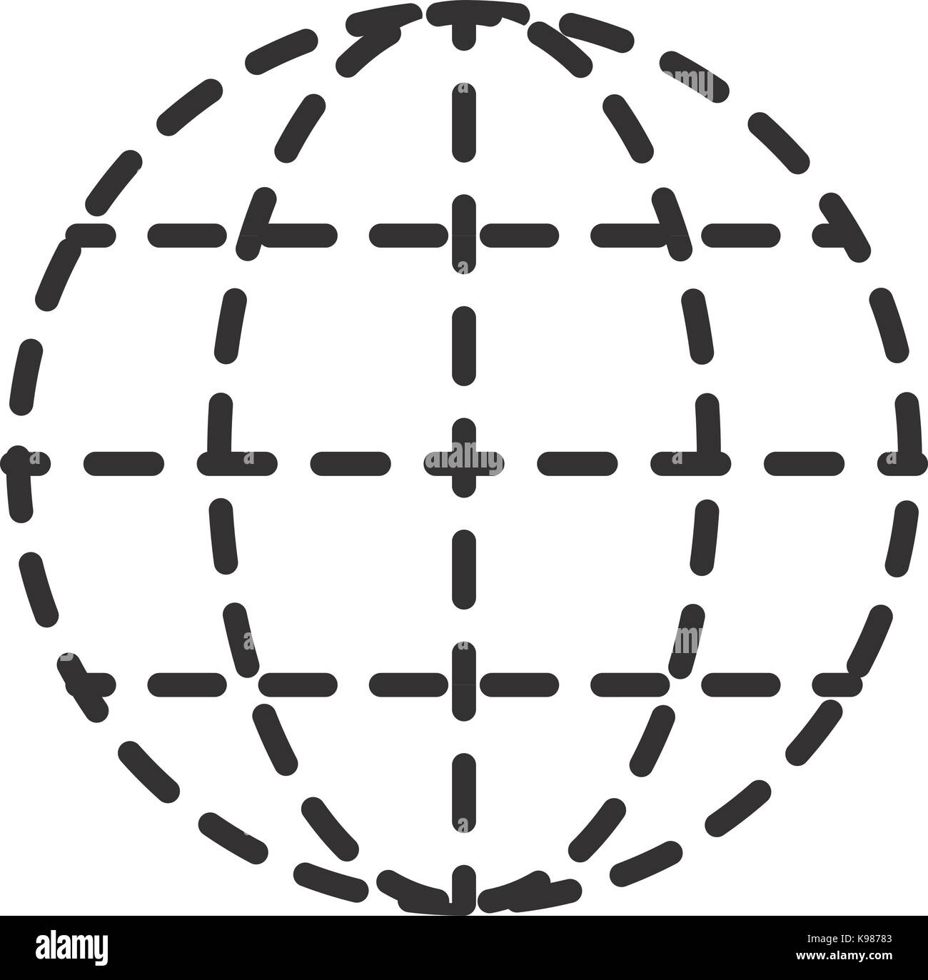 global sphere icon Stock Vector Image & Art - Alamy