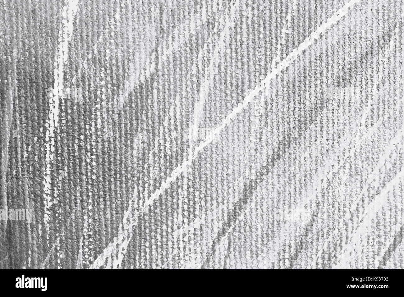 canvas painting closeup- gray texture Stock Photo - Alamy
