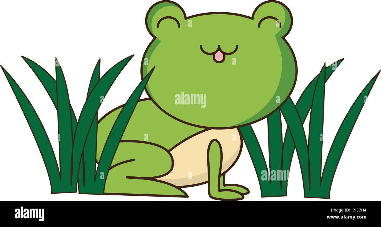 cute frog icon Stock Vector Image & Art - Alamy