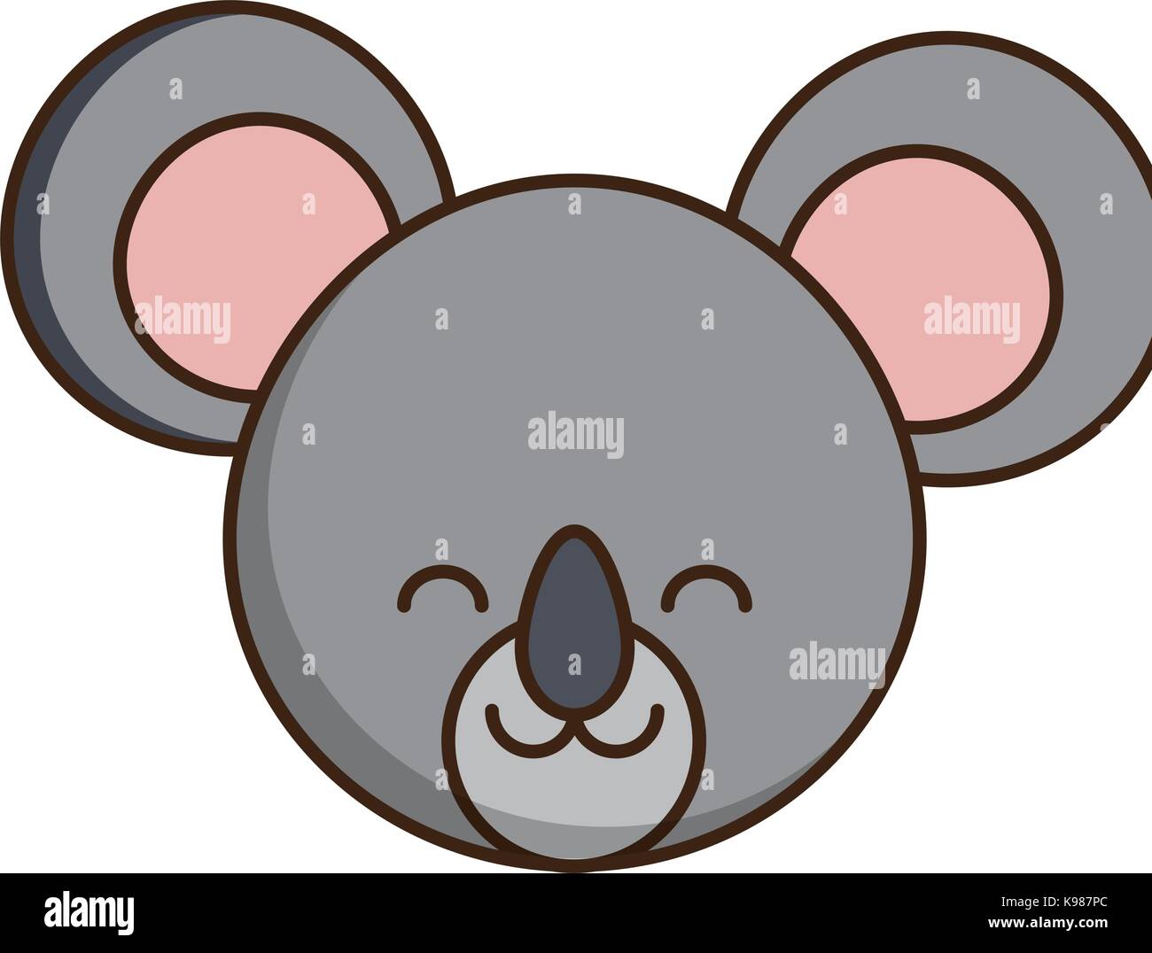 cute koala icon Stock Vector Image & Art - Alamy