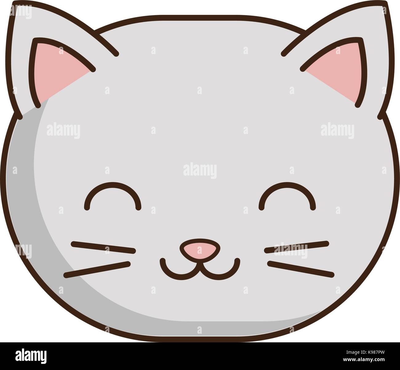 cute cat icon Stock Vector Image & Art - Alamy